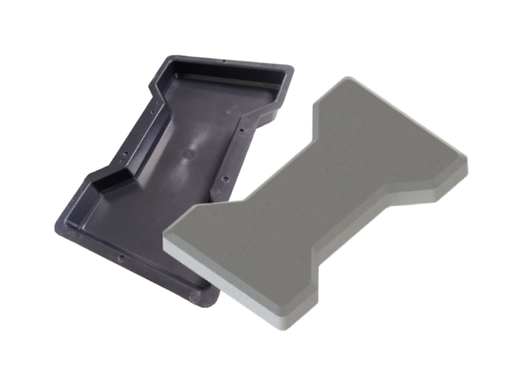 FP015 - Fôrma para Piso Ossinho Canto Chanfrado | Pec Maq Pec Formas®